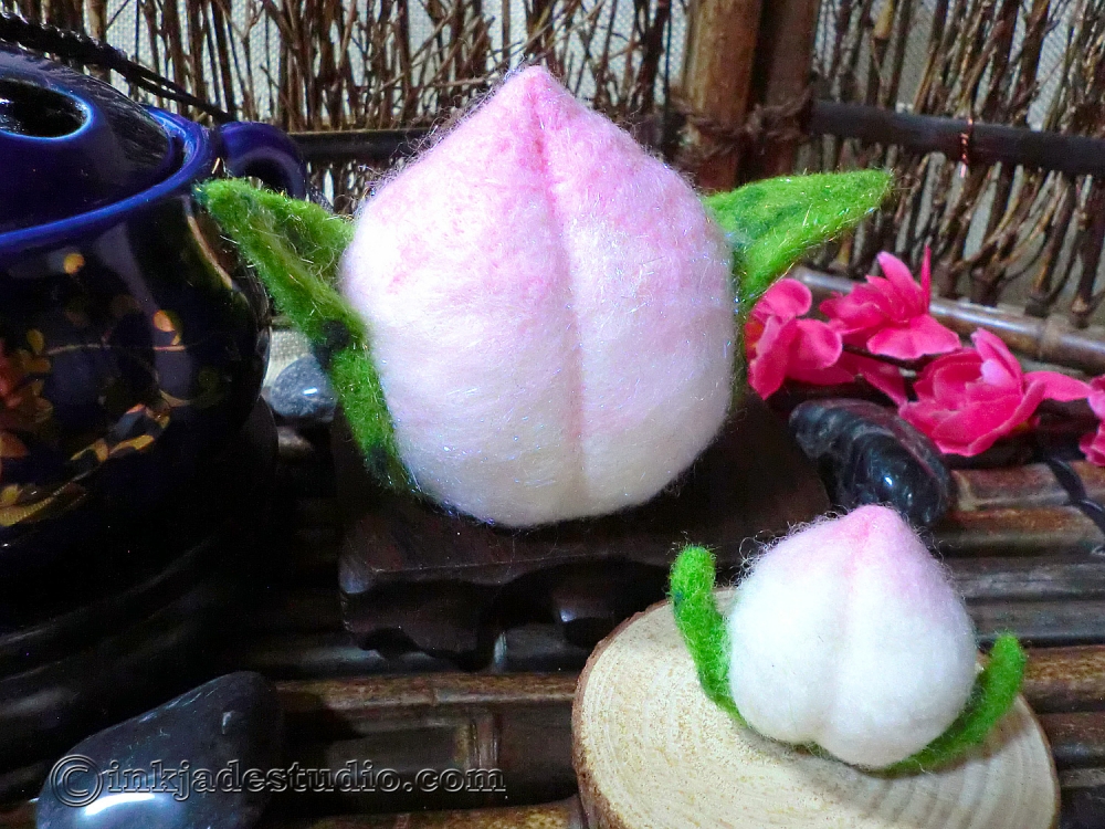 Chinese Longevity Peach | Ink Jade Studio